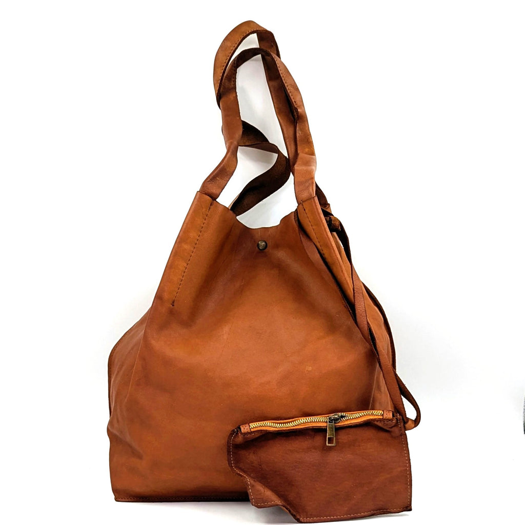 Luxury relaxed vintage wash tote bag – Tempest Designs