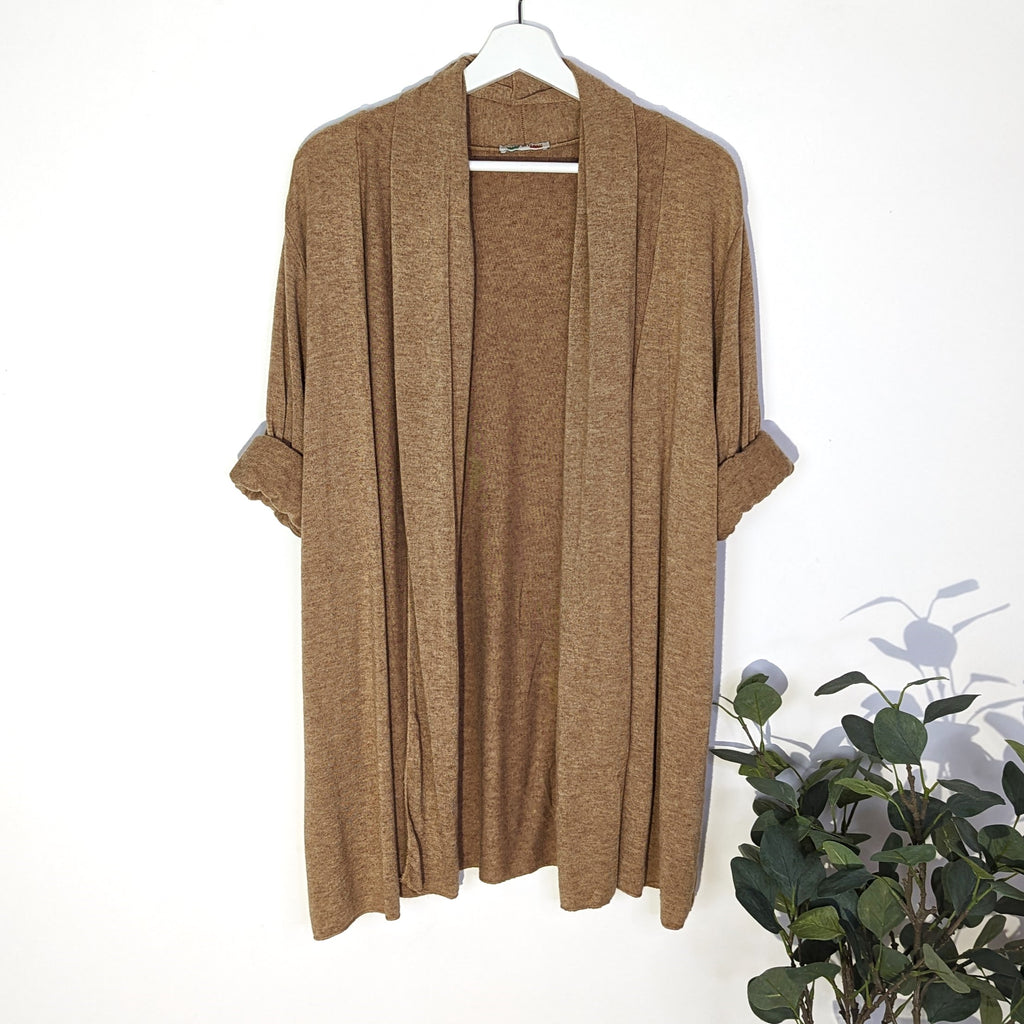 Cosy relaxed marl effect jacket (S-L) – Tempest Designs